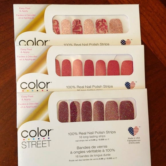 Color Street | Other | Nwt Color Street Nail Sets | Poshmark